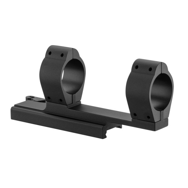 25.4mm QD One Piece Picatinny Optics Rail Mount - Black [PPS]