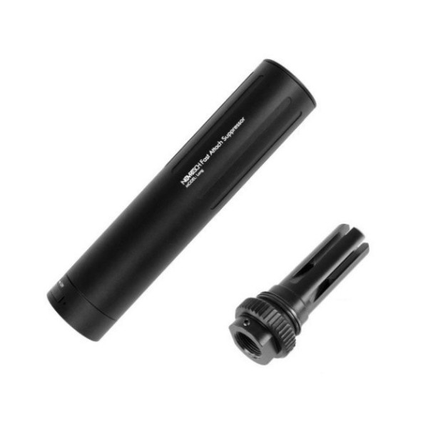 Fast Attach Suppressor System - V3 Flash Hider - Long [Novritsch]