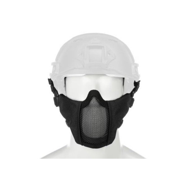 Steel Half Face Mask MK.II FAST Version - Black [Invader Gear]